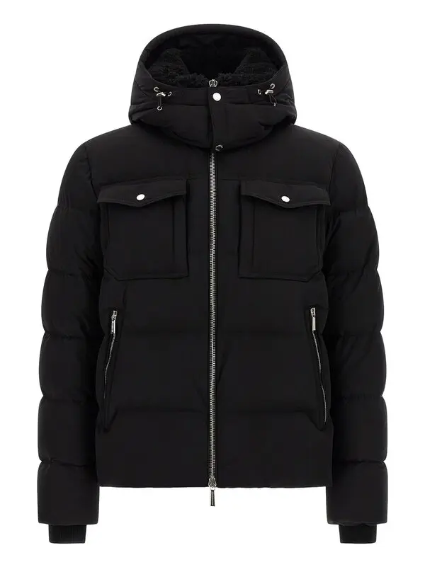 MOORER Alarick Bomber Jacket - Black