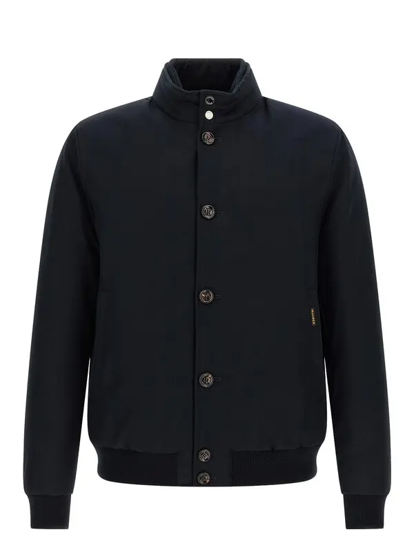 MOORER Janos Bomber Jacket - Blue