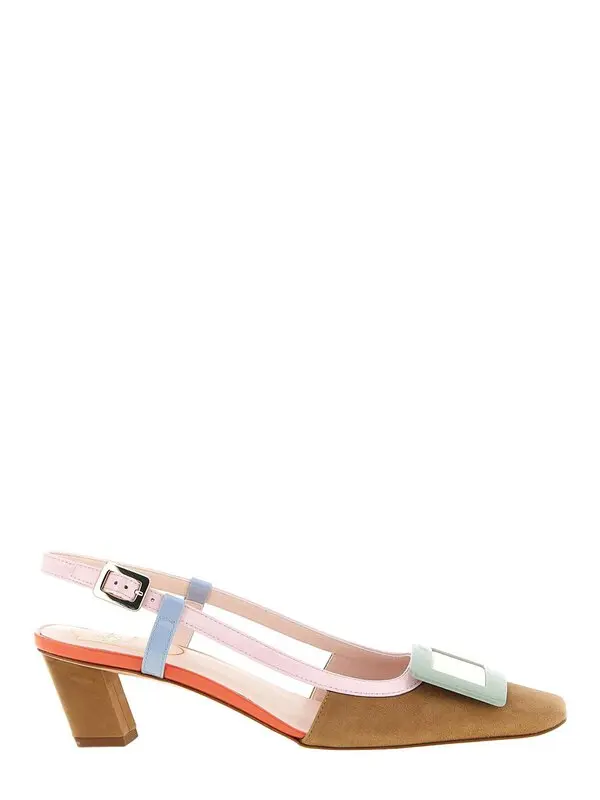 ROGER VIVIER Belle Vivier Slingback - Multi