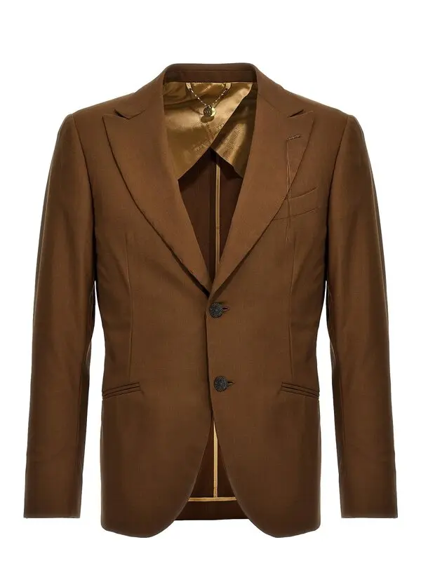 MAURIZIO MIRI Keanu' Blazer - Brown
