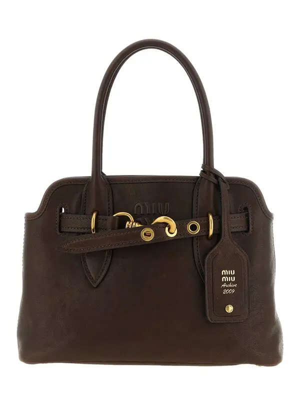 Miu Miu Aventure Handbag - Brown