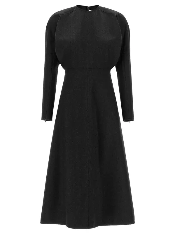 Victoria Beckham Dolman' Dress - Gray