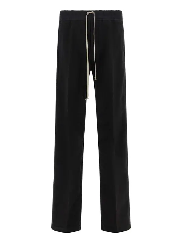 Rick Owens Dietrich Drawstring Trousers - Black