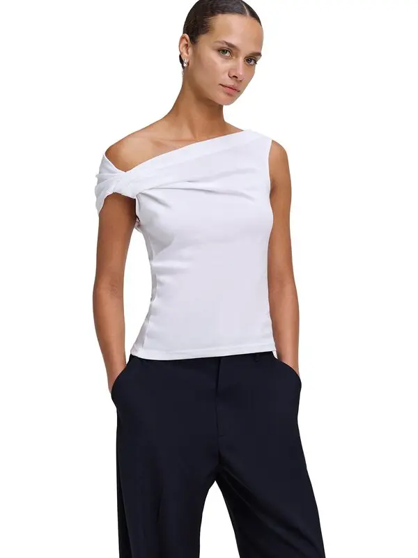 A.L.C. Cece Tee - White