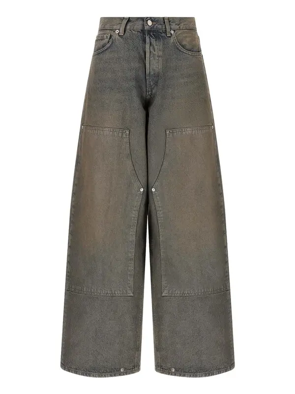 HAIKURE Legacy Wide-leg Jeans - Blue