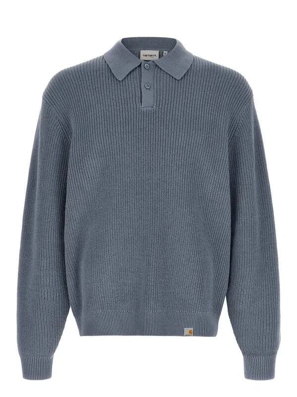 Carhartt Work In Progress Miles' Polo Shirt - Blue