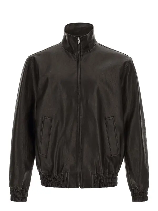 Valentino Garavani Leather Jacket - Black