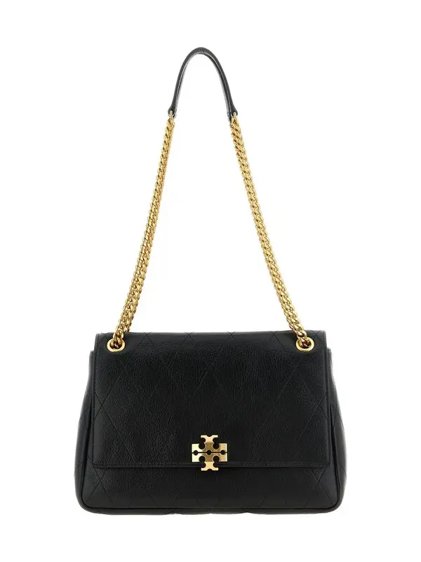 Tory Burch Charlie Shoulder Bag - Black
