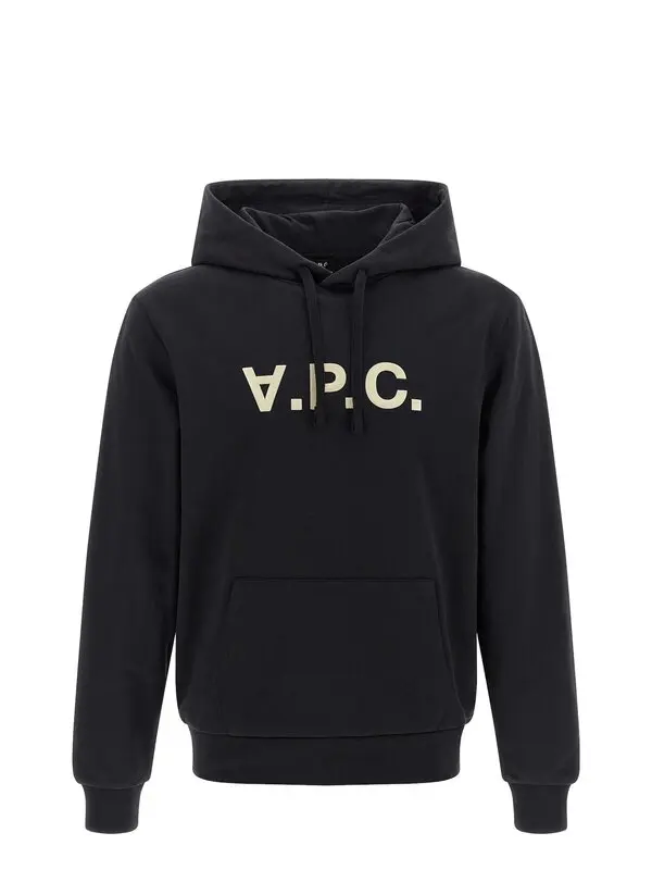 A.p.c. Grand Vpc Hooded Sweatshirt - Black