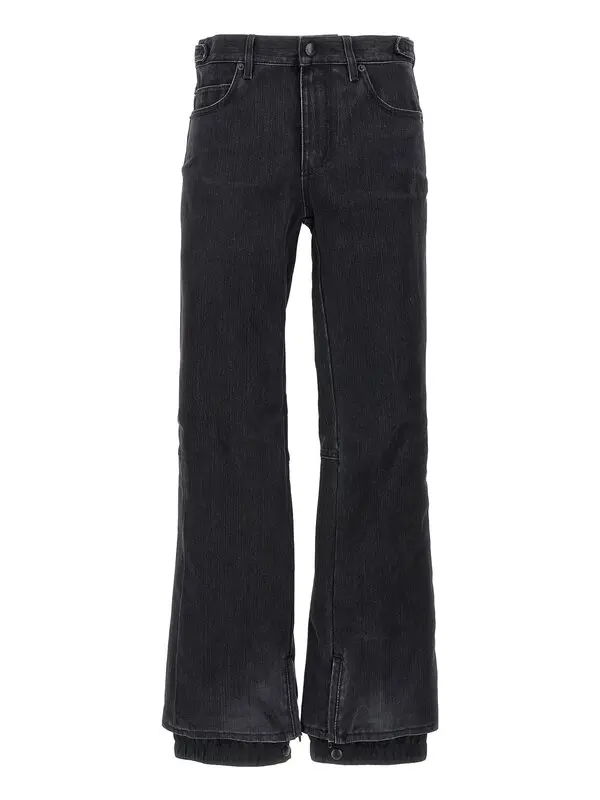 Balenciaga Ski Denim Jeans - Black