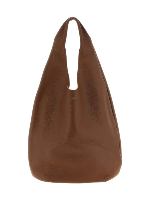 A.p.c. Le Neige Shoulder Bag - Brown