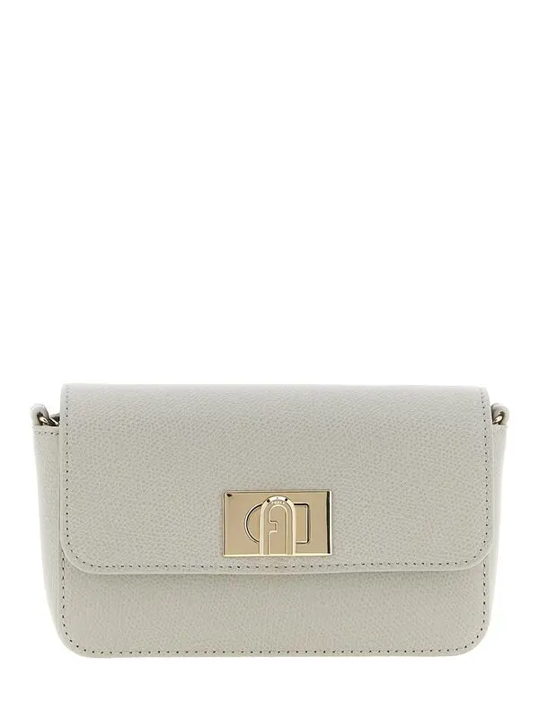 Furla 1927 Mini Crossbody Bag - Gray
