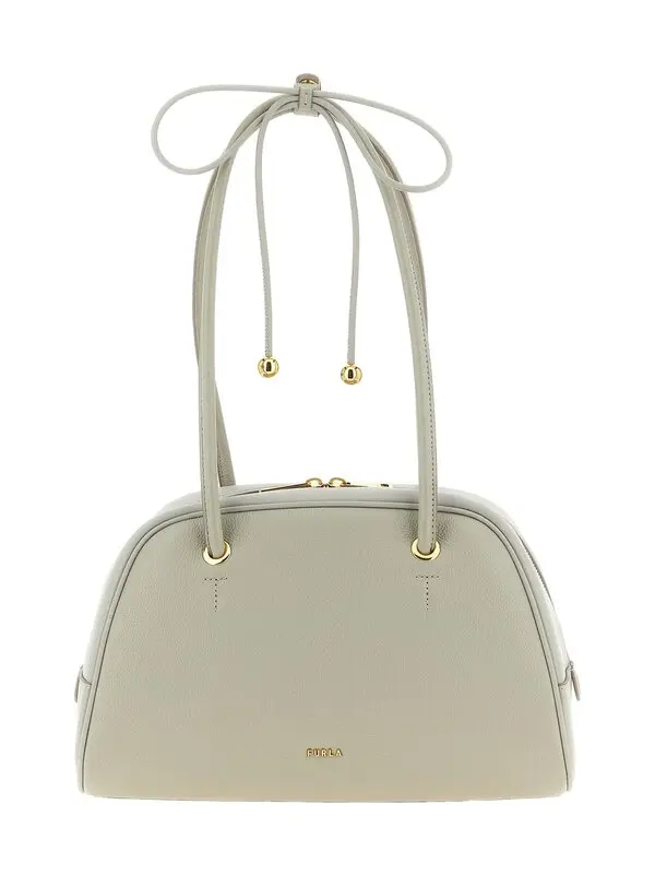 Furla Poppy M Handbag - Gray