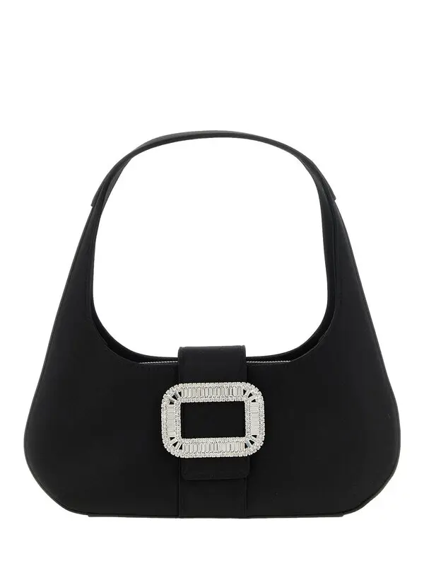 ROGER VIVIER Pilgrim Mini Shoulder Bag - Black
