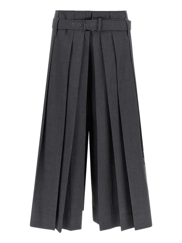 Brunello Cucinelli Tailored Pleated Bermuda Shorts - Gray