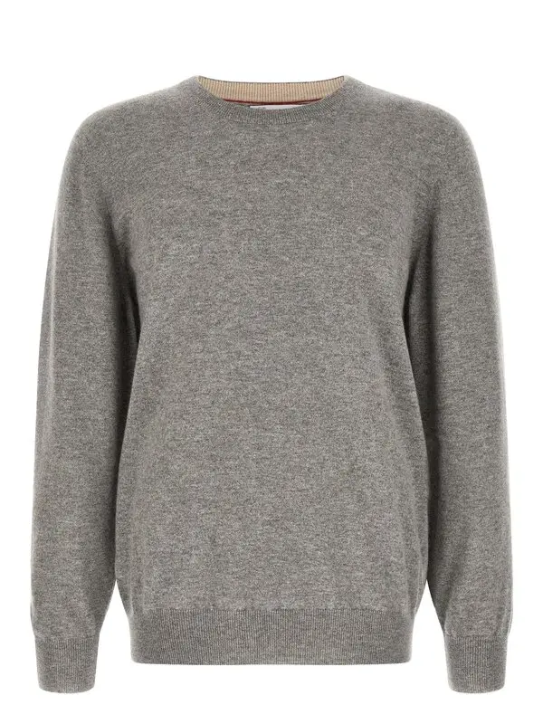 Brunello Cucinelli Cashmere Sweater - Gray