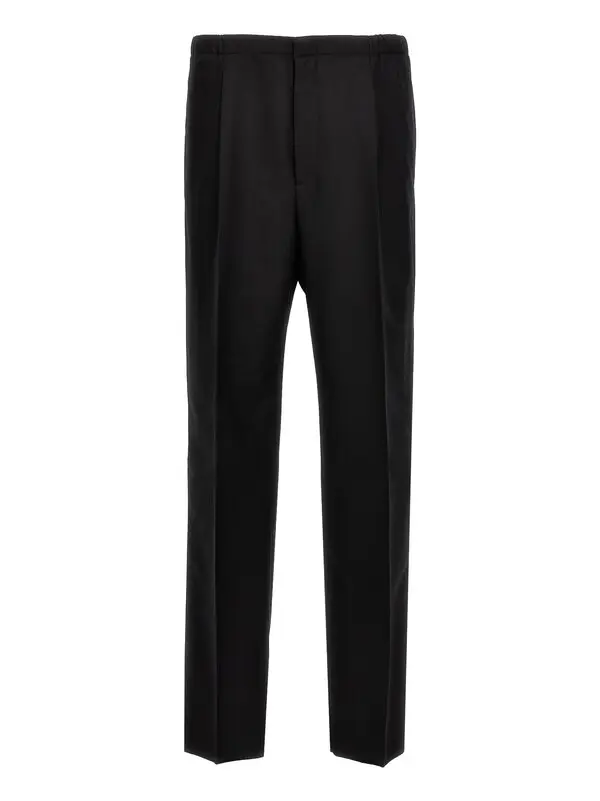 Fendi Cool Wool Trousers - Black