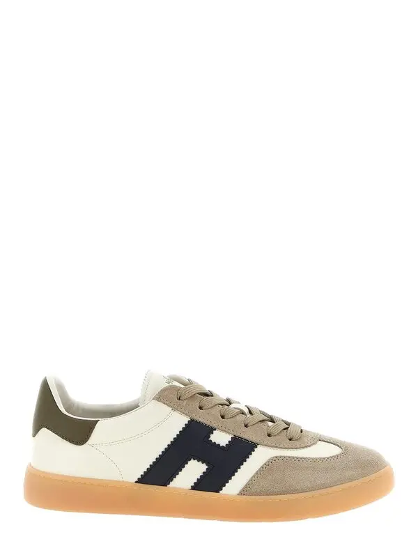 Hogan Cool Leather And Suede Sneakers - Multi