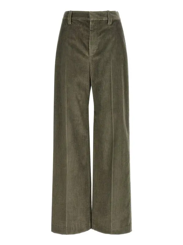 Brunello Cucinelli Corduroy Trousers - Green