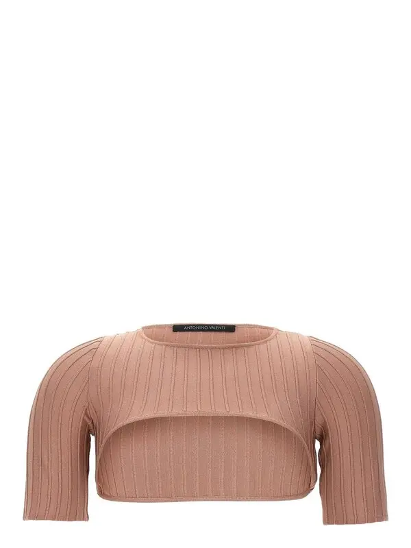 ANTONINO VALENTI Alka Shrug - Beige
