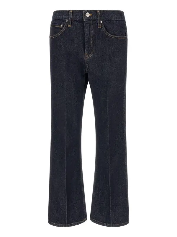 Khaite Clara Denim Jeans - Blue