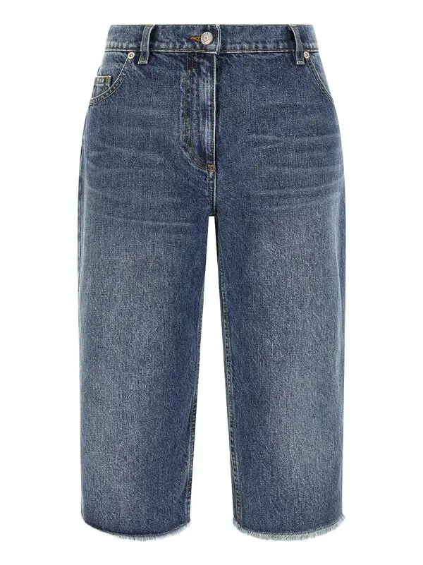 Magda Butrym 08 Capri Jeans - Blue