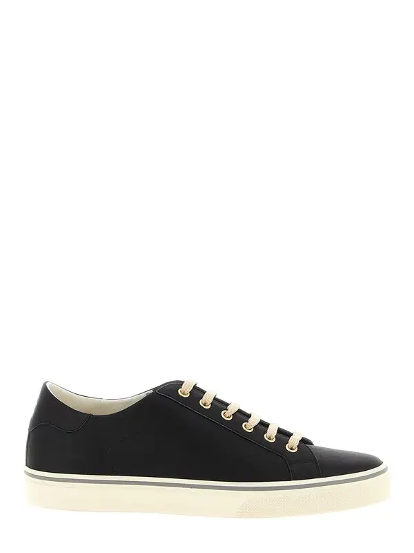 Brunello Cucinelli Leather Sneakers - Black