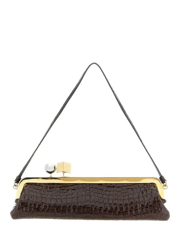 Jacquemus La Pochette Salon Clutch - Brown
