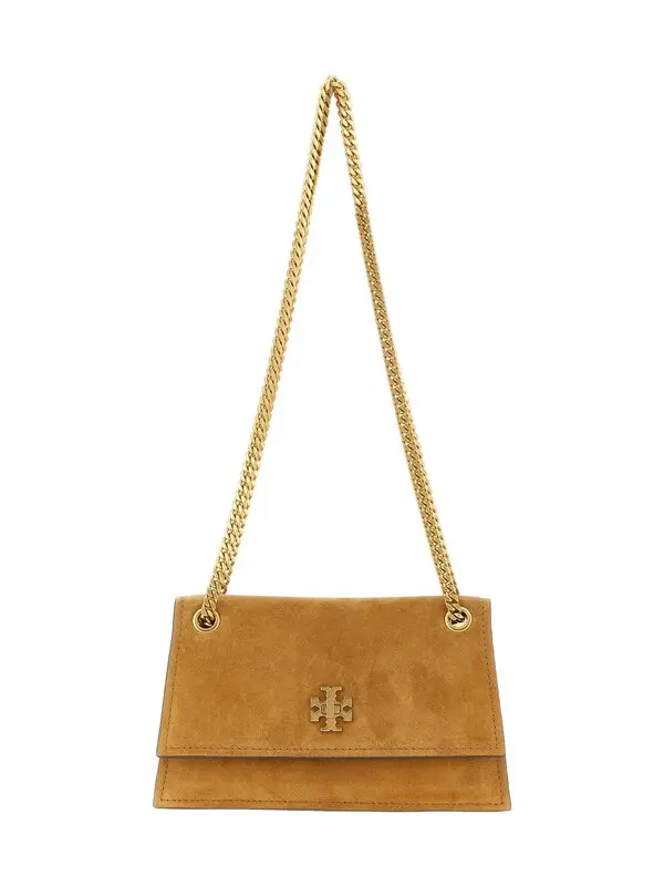Tory Burch Mini Kira Turnlock Shoulder Bag - Brown