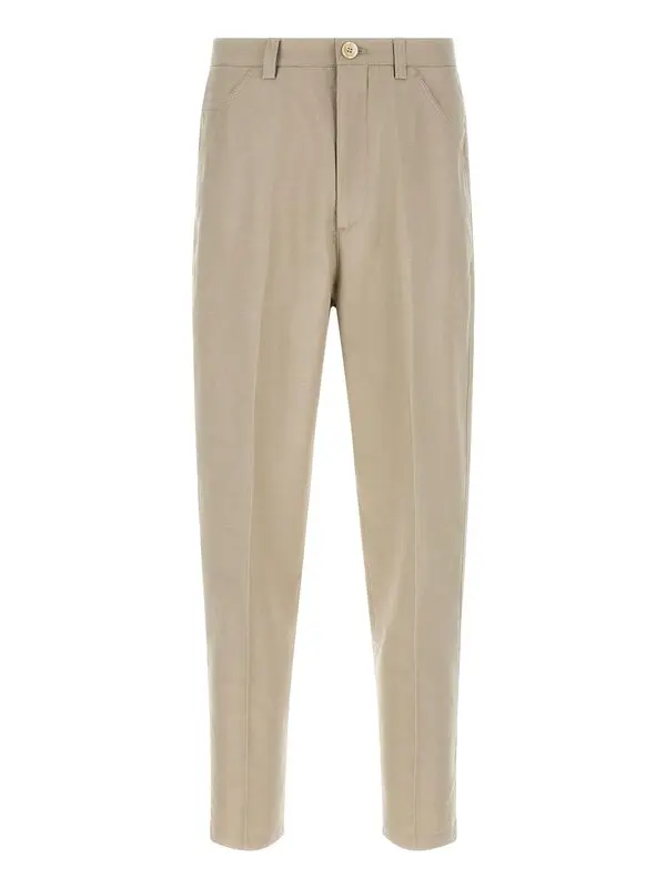 Brunello Cucinelli Panama Trousers - Brown