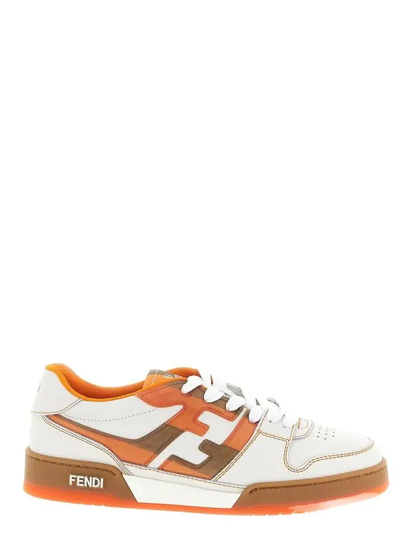 Fendi Match Sneakers - Orange