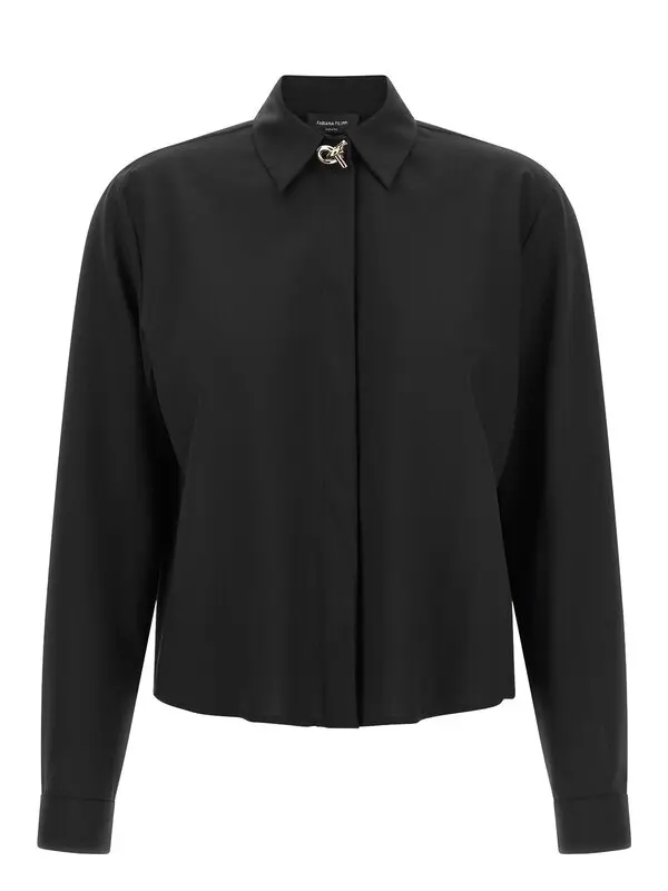Fabiana Filippi Knot Shirt - Black