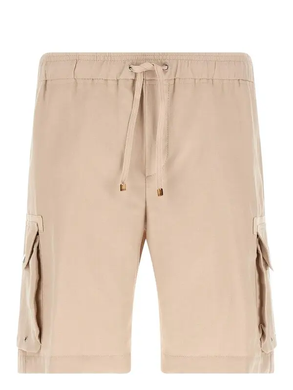 Brunello Cucinelli Cargo Bermuda Shorts - Beige