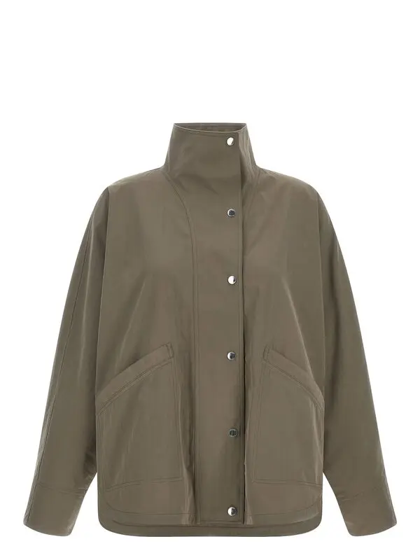TOTEME Summer Parachute Jacket - Green