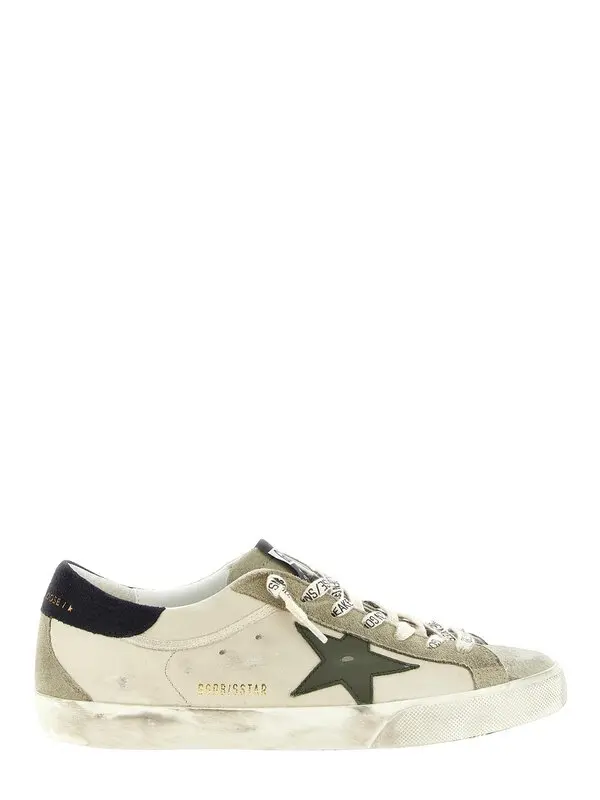GOLDEN GOOSE Super-star Leather Sneakers - Multi