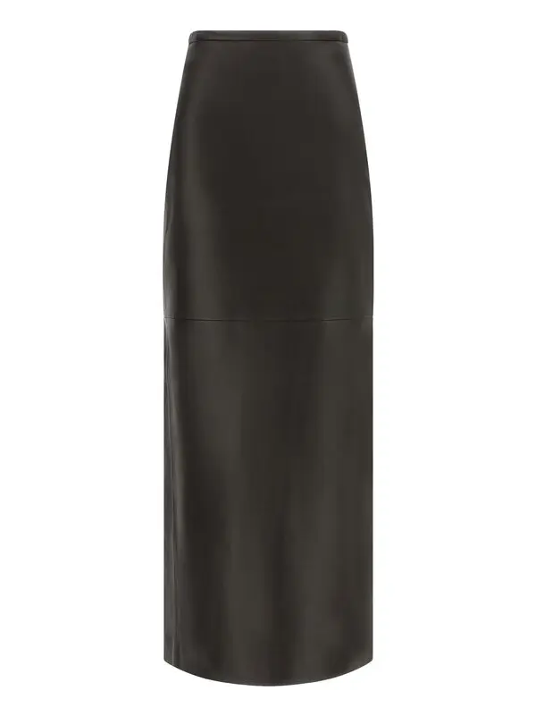 Co Leather Pencil Skirt - Black