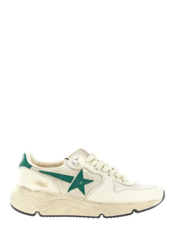 GOLDEN GOOSE Running Sole Sneakers - Green
