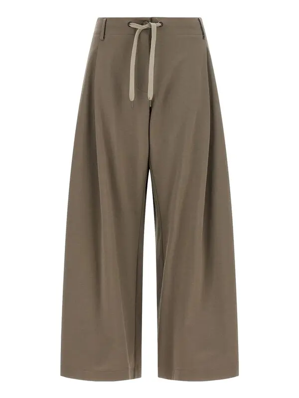 Brunello Cucinelli Interlock Couture Pants - Gray