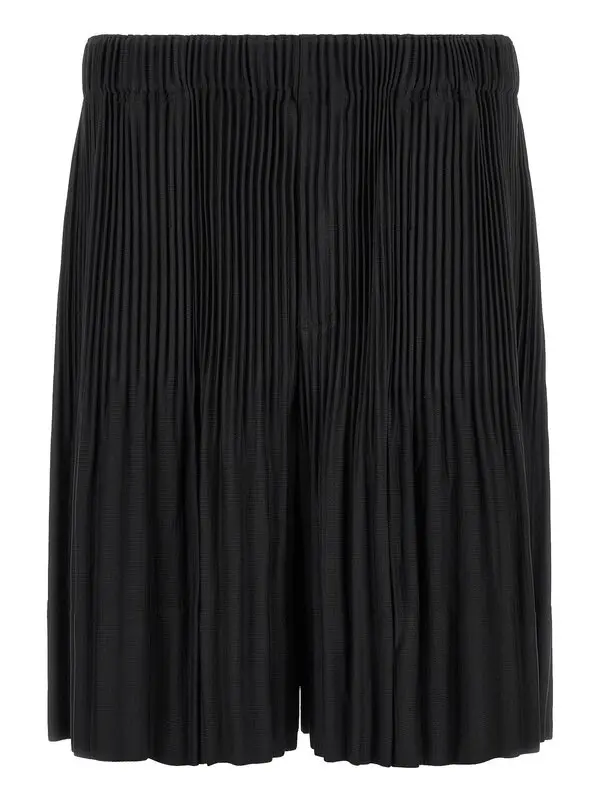 Issey Miyake Monthly Colors: June Bermuda Shorts - Black