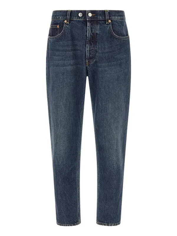 DEPARTMENT 5 Musso Tapered Crop Jeans - Blue