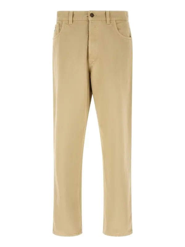 Prada Straight-leg Jeans - Beige
