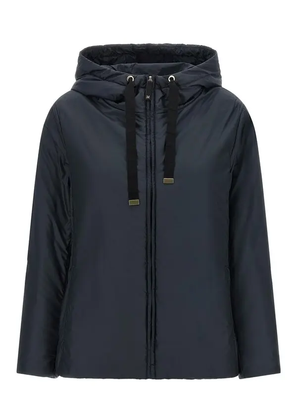 Max Mara Greenh Technical Canvas Jacket - Blue
