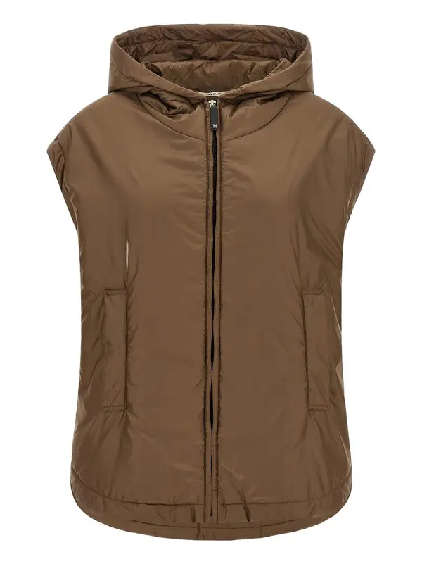 Max Mara Mtcambra Vest - Brown