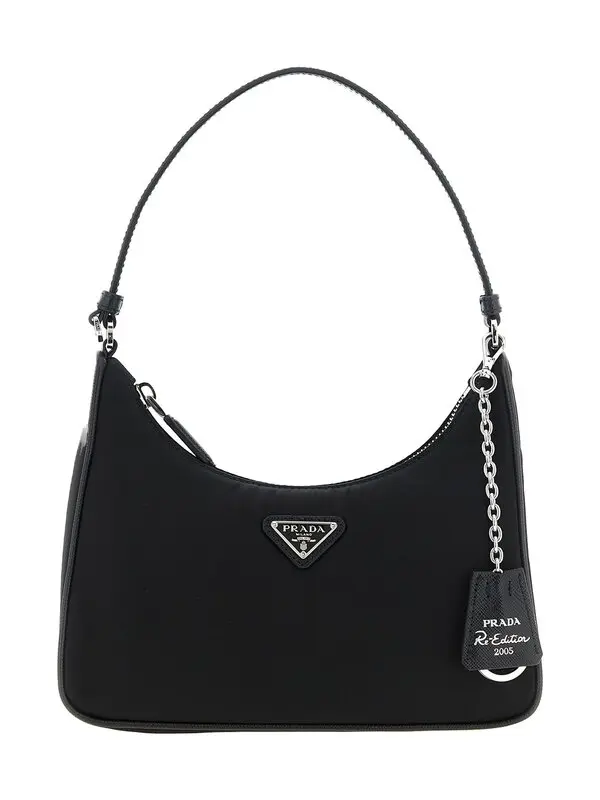 Prada Re-edition 2005 Shoulder Bag - Black
