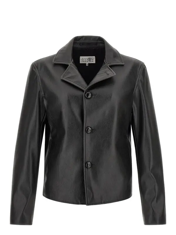MAISON MARGIELA Western Carré Jacket - Black