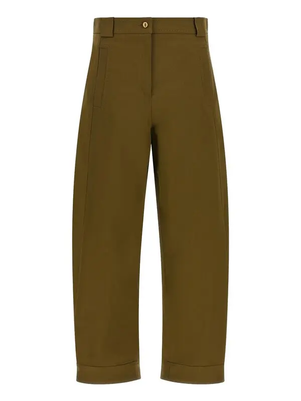 Max Mara Mxmadorni Trousers - Green