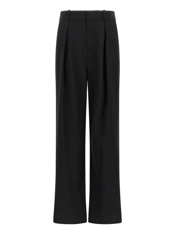 MAISON MARGIELA 6 Virgin Wool Blend Trousers - Black