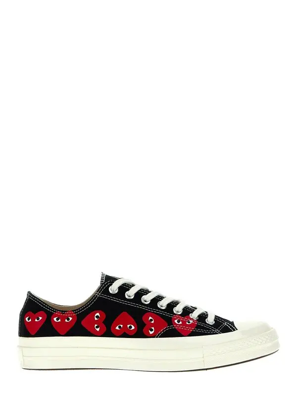 Play Comme Des Garcon X Converse Sneakers - Black