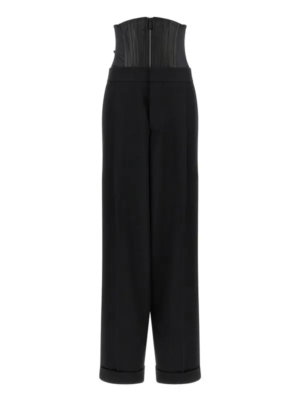 Dsquared2 Tailored2 Pants And Corset - Black