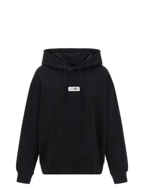 MAISON MARGIELA Numeric Signature Hoodie - Black